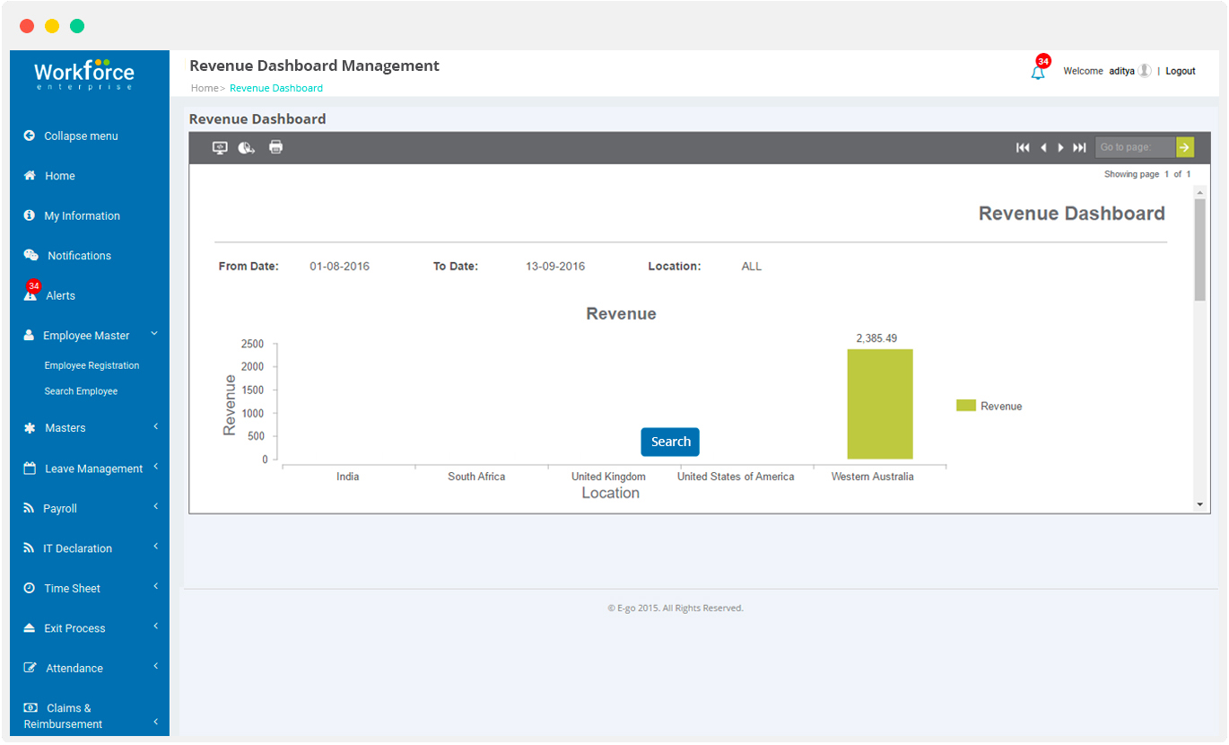 Modules - Workforce Enterprise